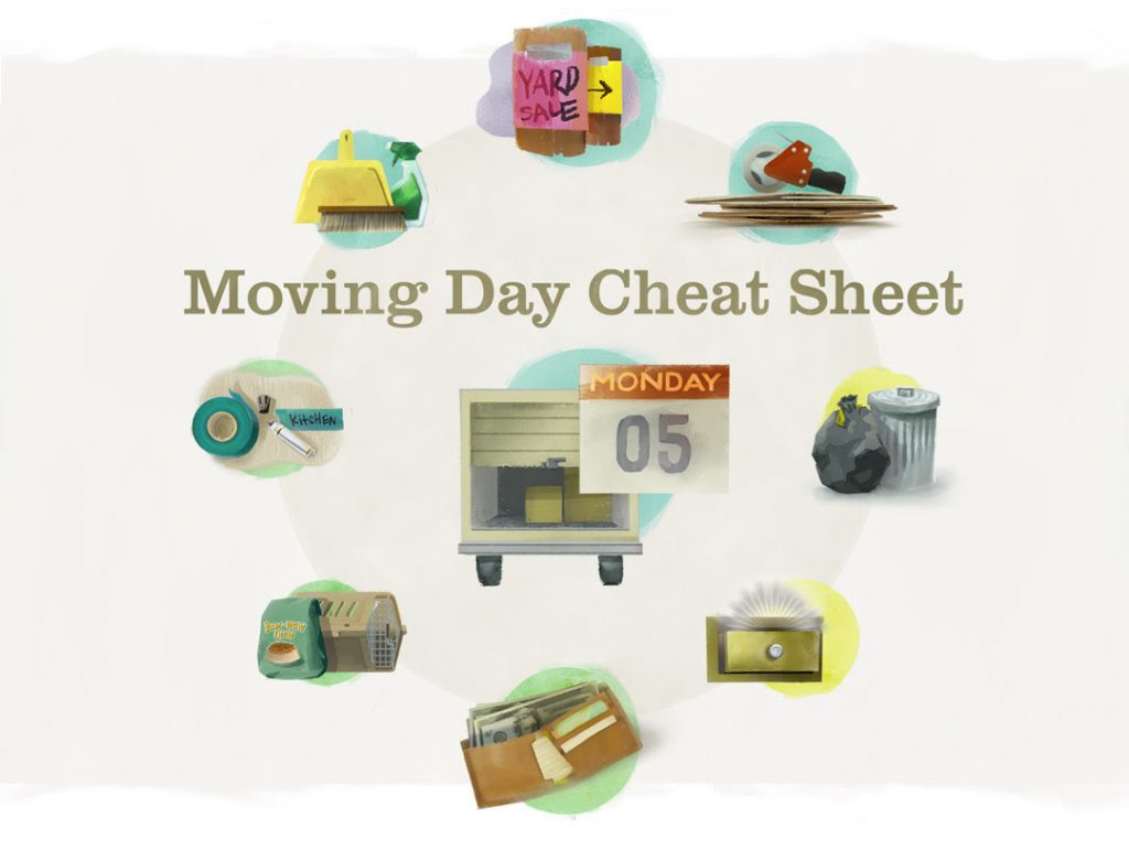 Moving Day Cheat Sheet - Tips and Tricks